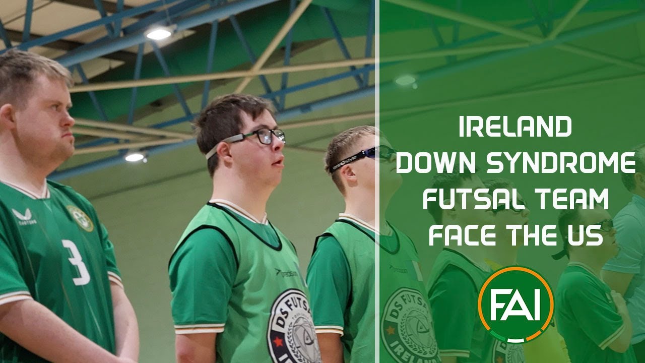 Worn With Pride 🇮🇪 | Ireland Down Syndrome Futsal Team face United ...