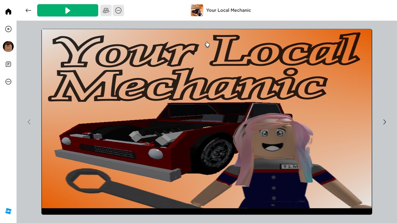 working at a mechanic shop in ROBLOX | your local machanic | - YouTube