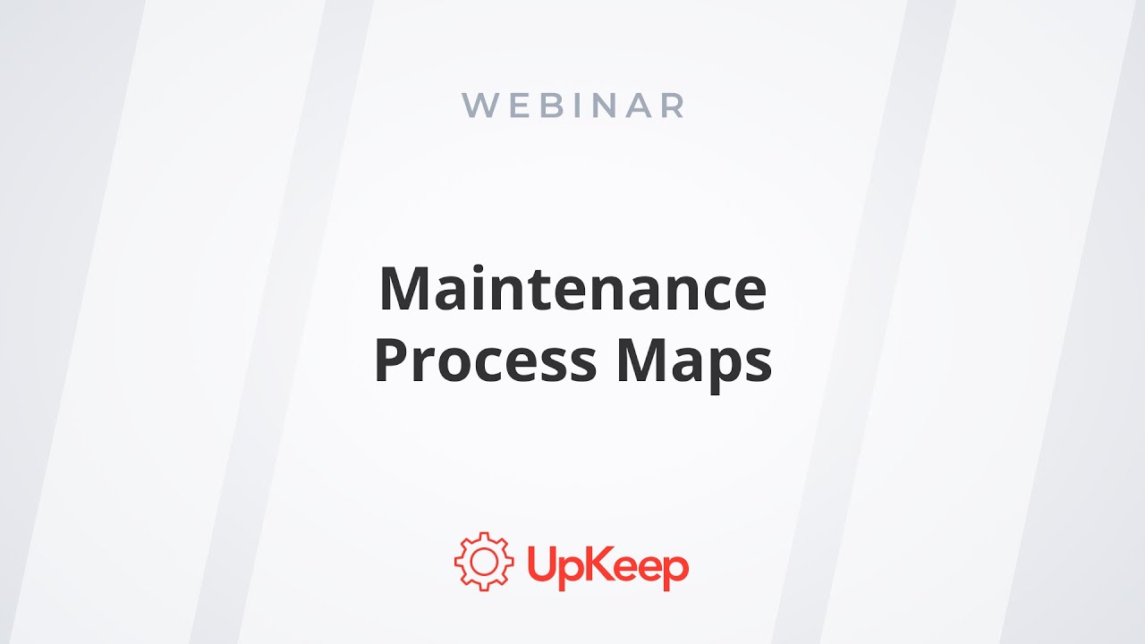 Maintenance Process Maps - YouTube