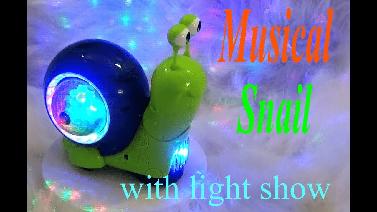 Musical Light Up Crawling Snail * The best toy for babies and toddlers ...
