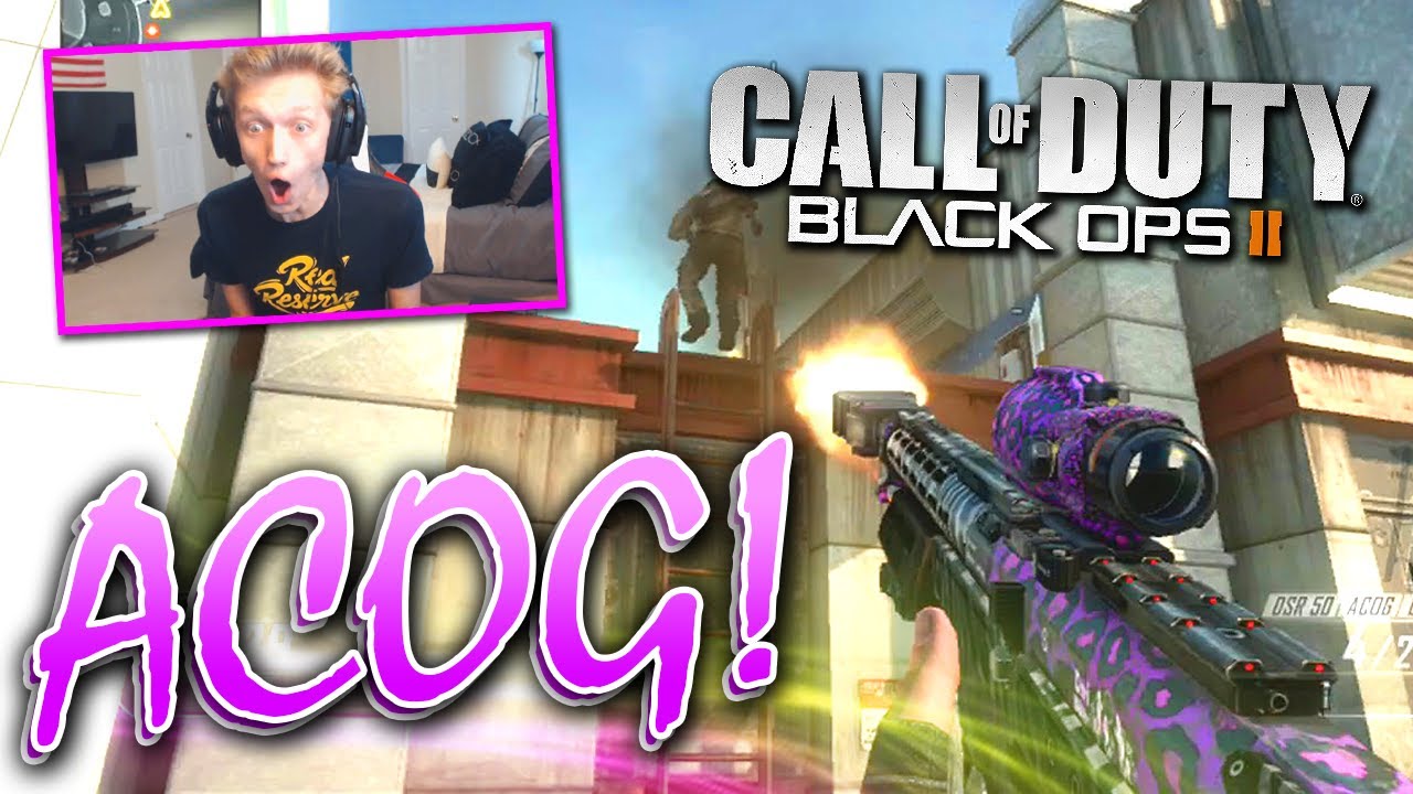 I FINALLY HIT A TRICKSHOT WITH ACOG SCOPE!! - *BO2 Trickshotting* - YouTube