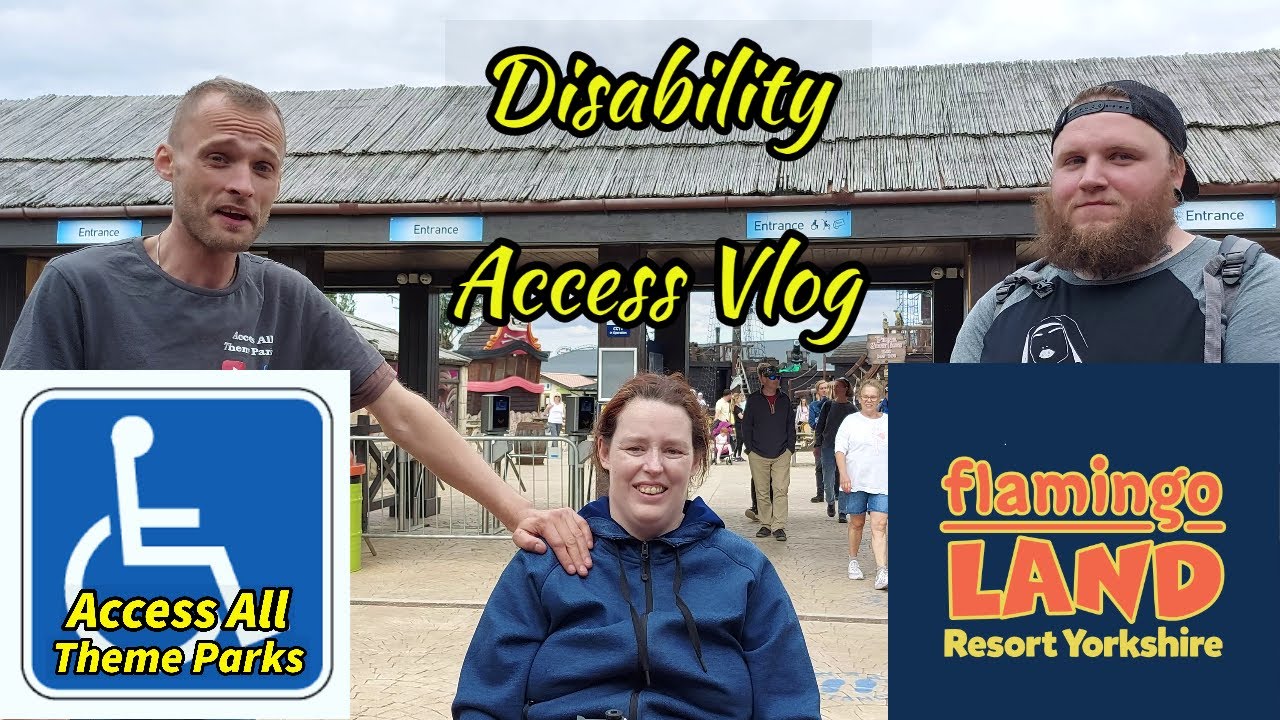 Flamingo Land ♿️disability vlog august 2020 - YouTube