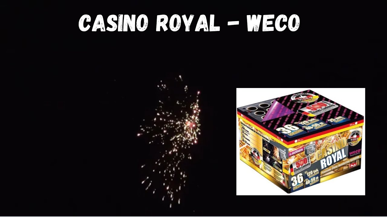 Casino Royal - WECO Feuerwerk - LIDL Feuerwerk - TopTier Vuurwerk - YouTube