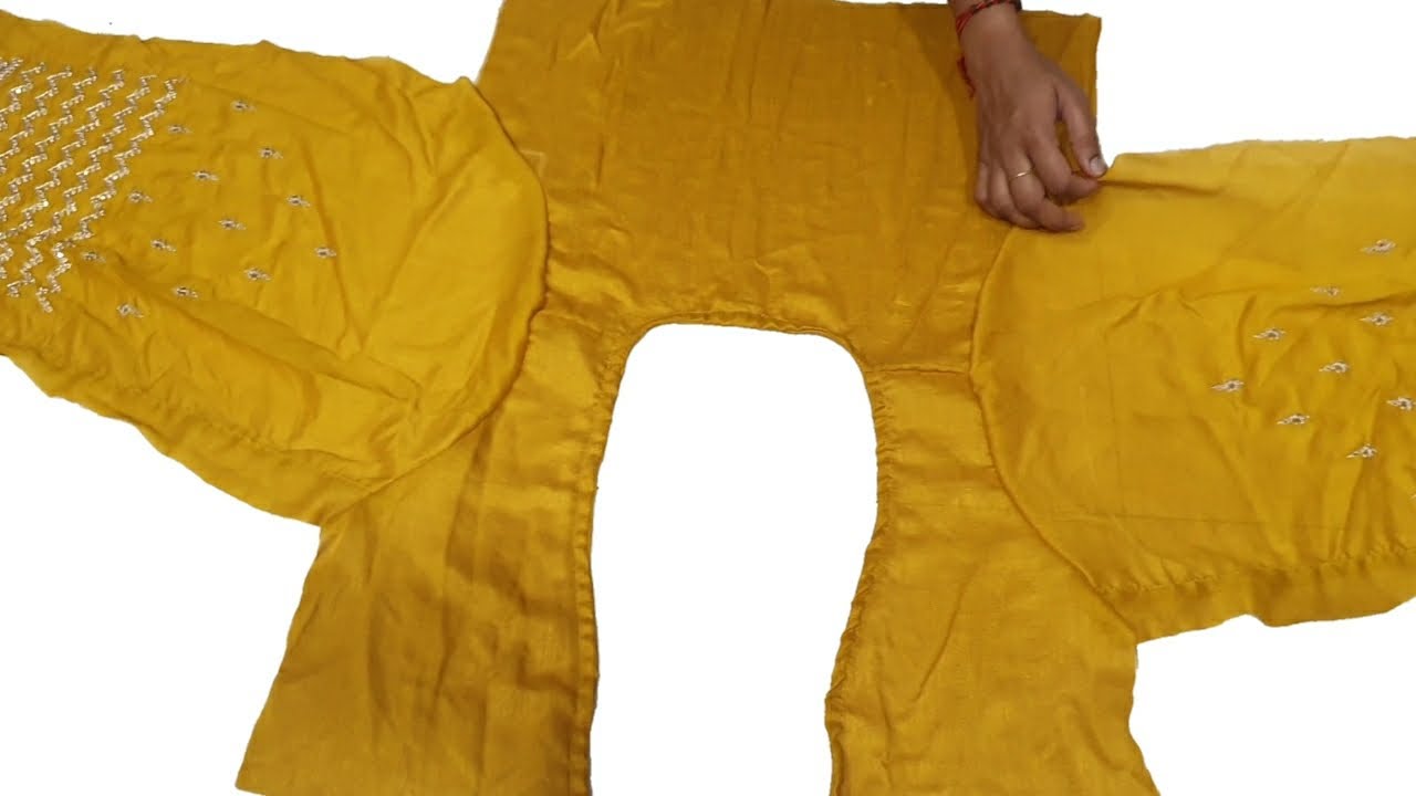 Very Easy and Beautiful Long Jacket Cutting and Stitching Full Tutorial ...