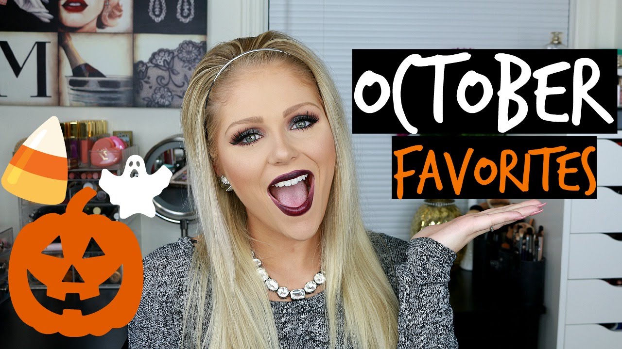 October Beauty Favorites | 2015 - YouTube