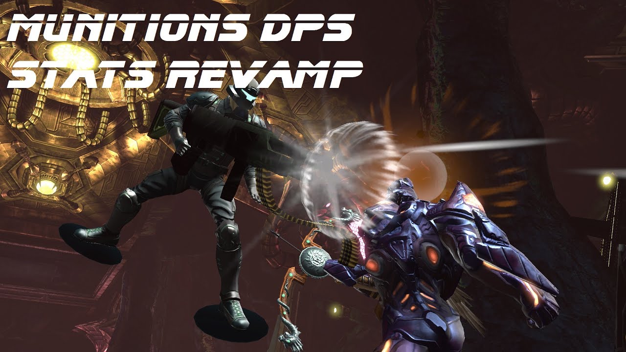 DCUO Stats Revamp: Munition Dps PftT Loadout - YouTube