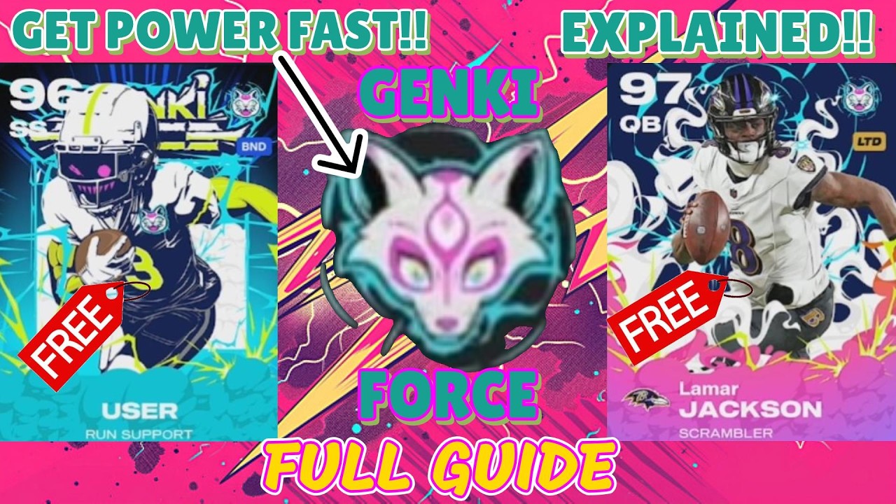 HOW TO GET GENKI FORCE POWER FAST!! GENKI FORCE FULL GUIDE!! FREE LAMAR ...