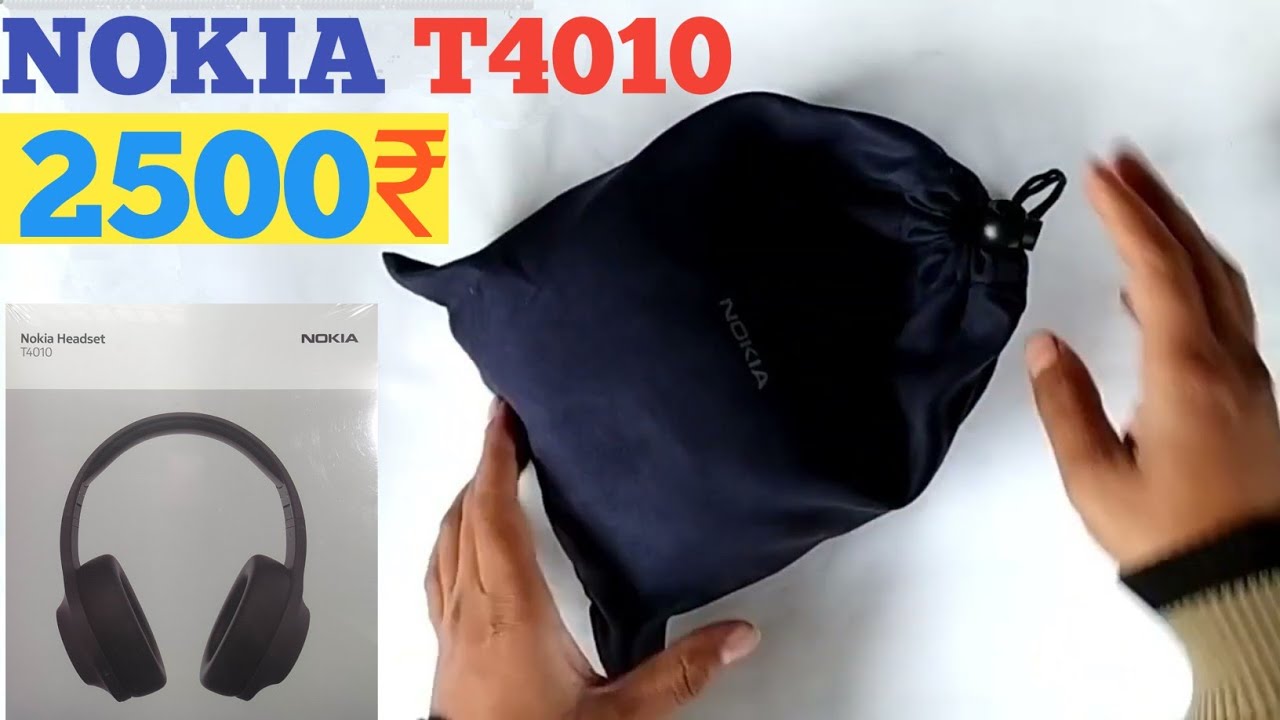 nokia t4010 unboxing||review||nokia headset t4010 #nokia #wireless # ...