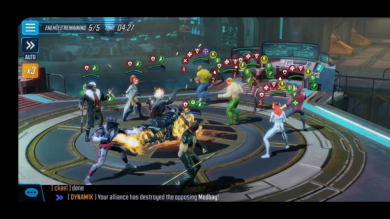 MSF Alliance War - Dark Hunters Namor v H4H - YouTube