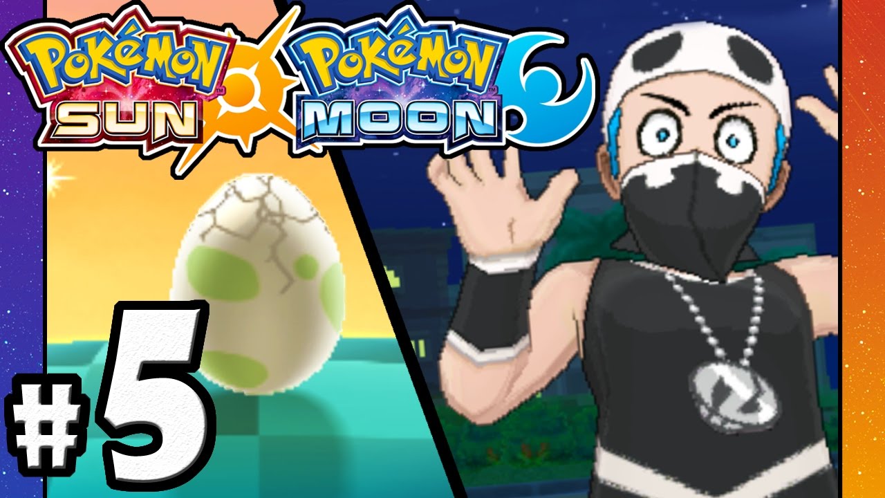 Pokemon Sun and Moon - 3DS Gameplay Walkthrough PART 5 - VS Team Skull ...