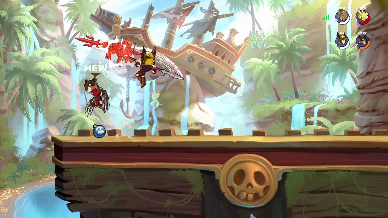 Nasty Azuri and Brynn 2v2 Dunk Combo | BRAWLHALLA - YouTube