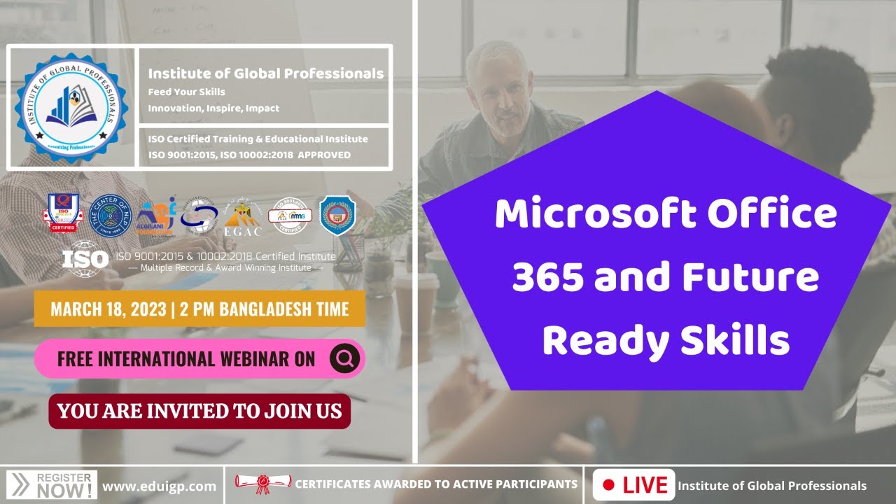 Microsoft Office 365 and Future Ready Skills (QUIZ) - YouTube