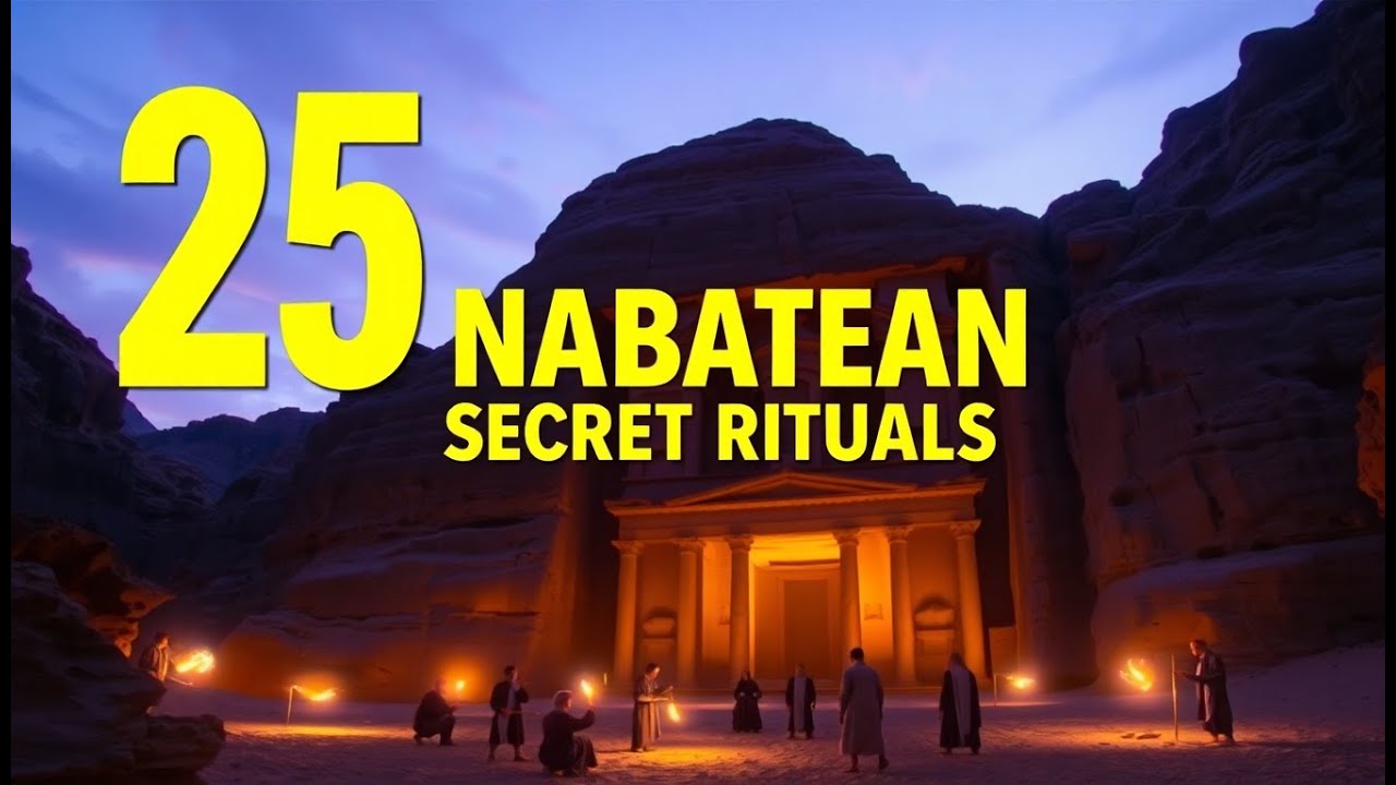 UNVEILING the MYSTERIOUS 25 Secret Ceremonies of the ANCIENT NABATEANS ...
