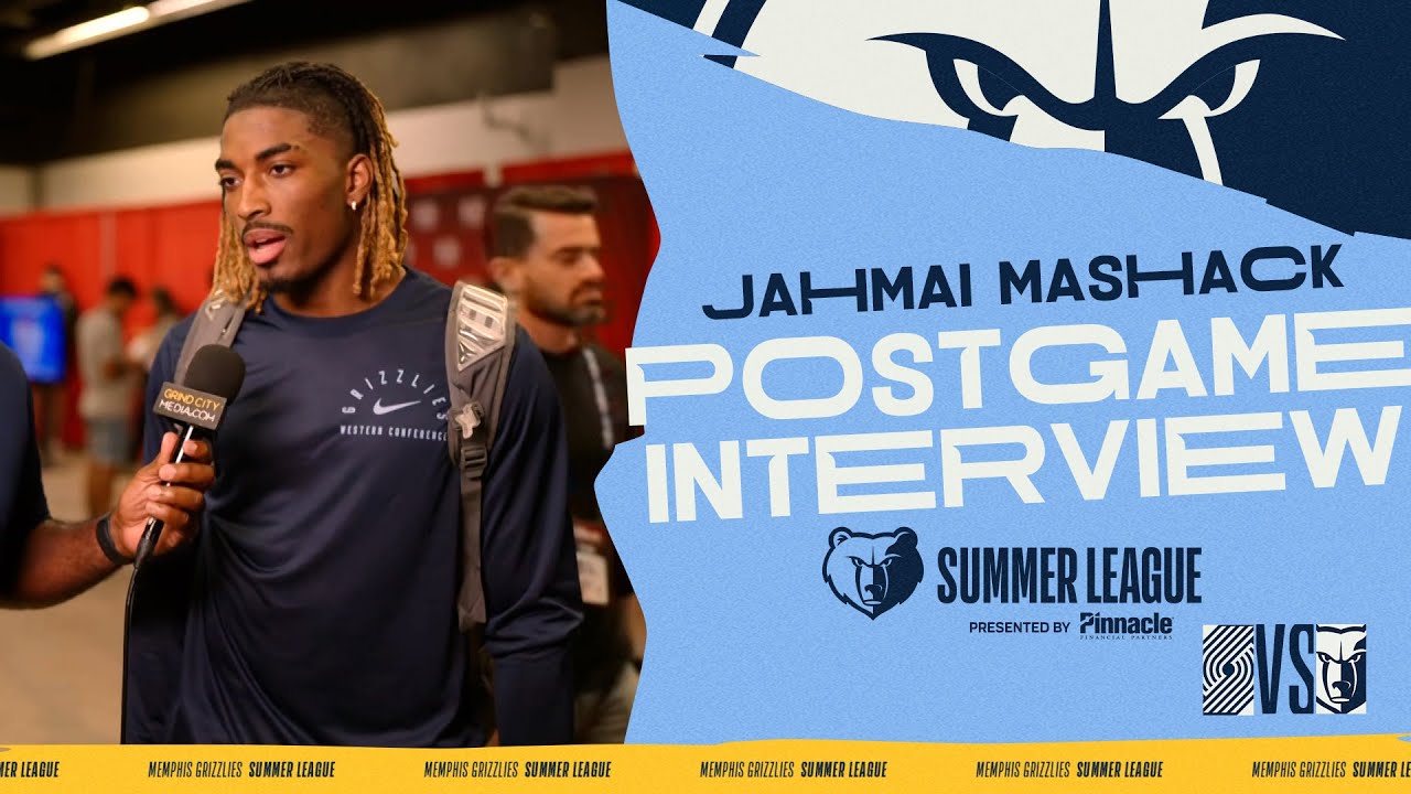 Jahmai Mashack Postgame Interview vs. Portland Trail Blazers | NBA ...