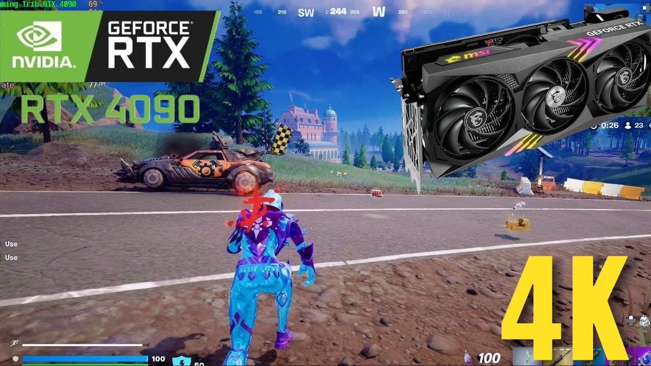 Fortnite / RTX 4090 / 4K Epic Settings - YouTube