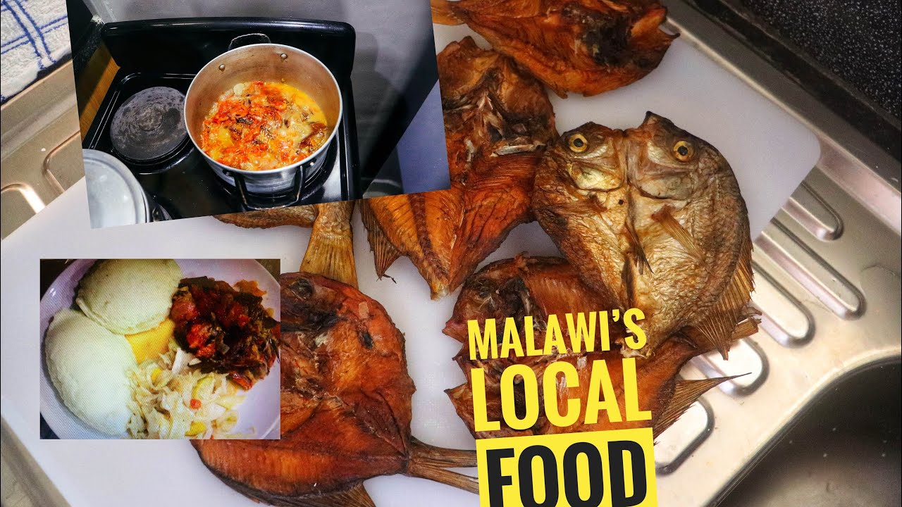 Cooking Malawian Authentic Food| Nsima with Dried Fish& vegetable ...