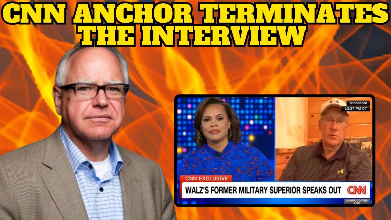Tim Walz's Former Superiors Interview Doesn't Match the Narrative so ...
