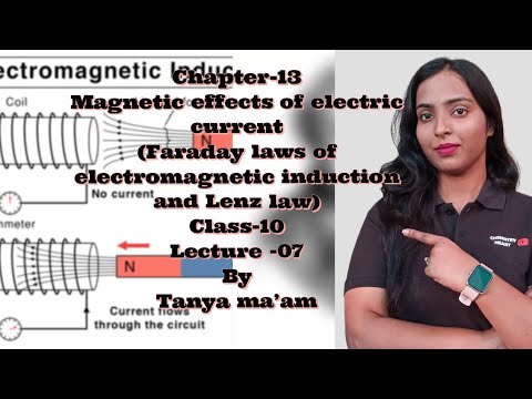 Faraday laws of electromagnetic induction and Lenz law | Chapter-13# ...