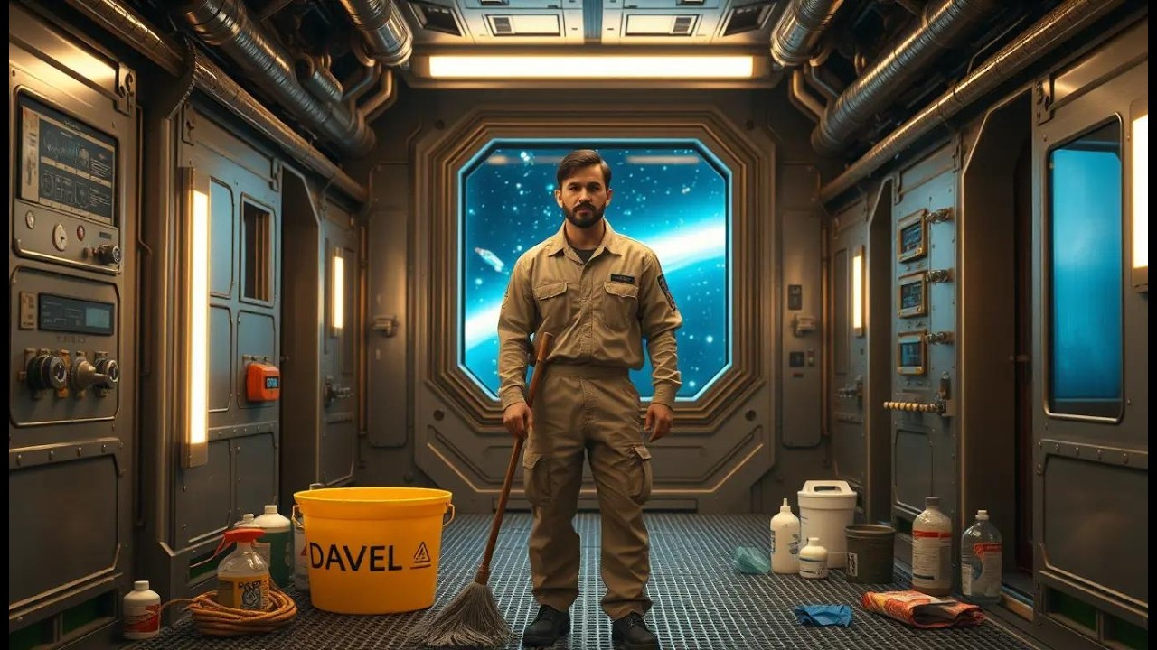 From Janitor to Hero: Human Pilot Commands Alien Warship and Saves the ...