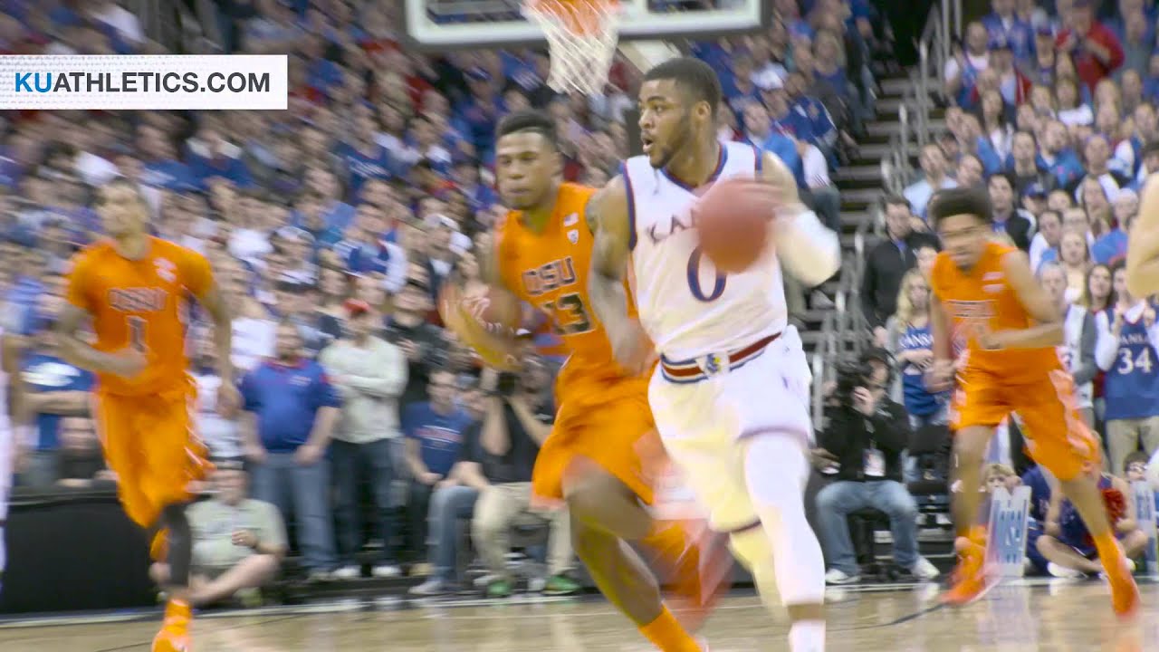 Kansas vs. Oregon State // Kansas Men's Basketball // 12.12.15 - YouTube