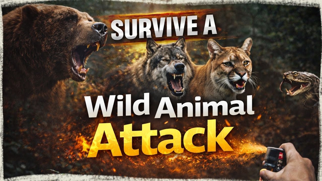 How to Survive a Wild Animal Attack | 10 Life-Saving Tips You MUST Know ...