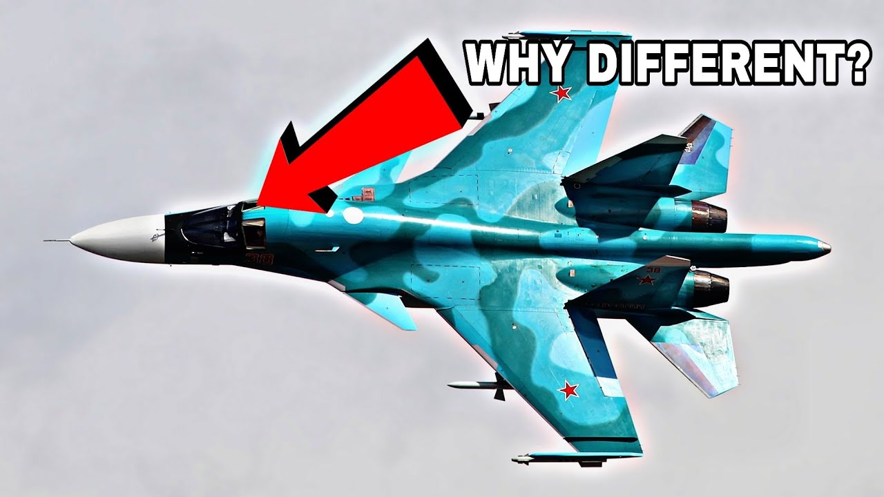Why Russian Su-34 Fullback Has a Unique Cockpit? - YouTube