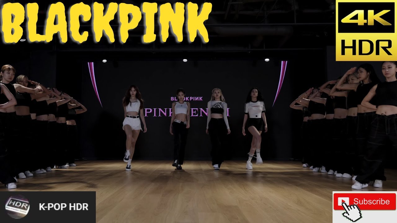 BLACKPINK - Pink Venom (DANCE PRACTICE) {4K HDR MV} - YouTube