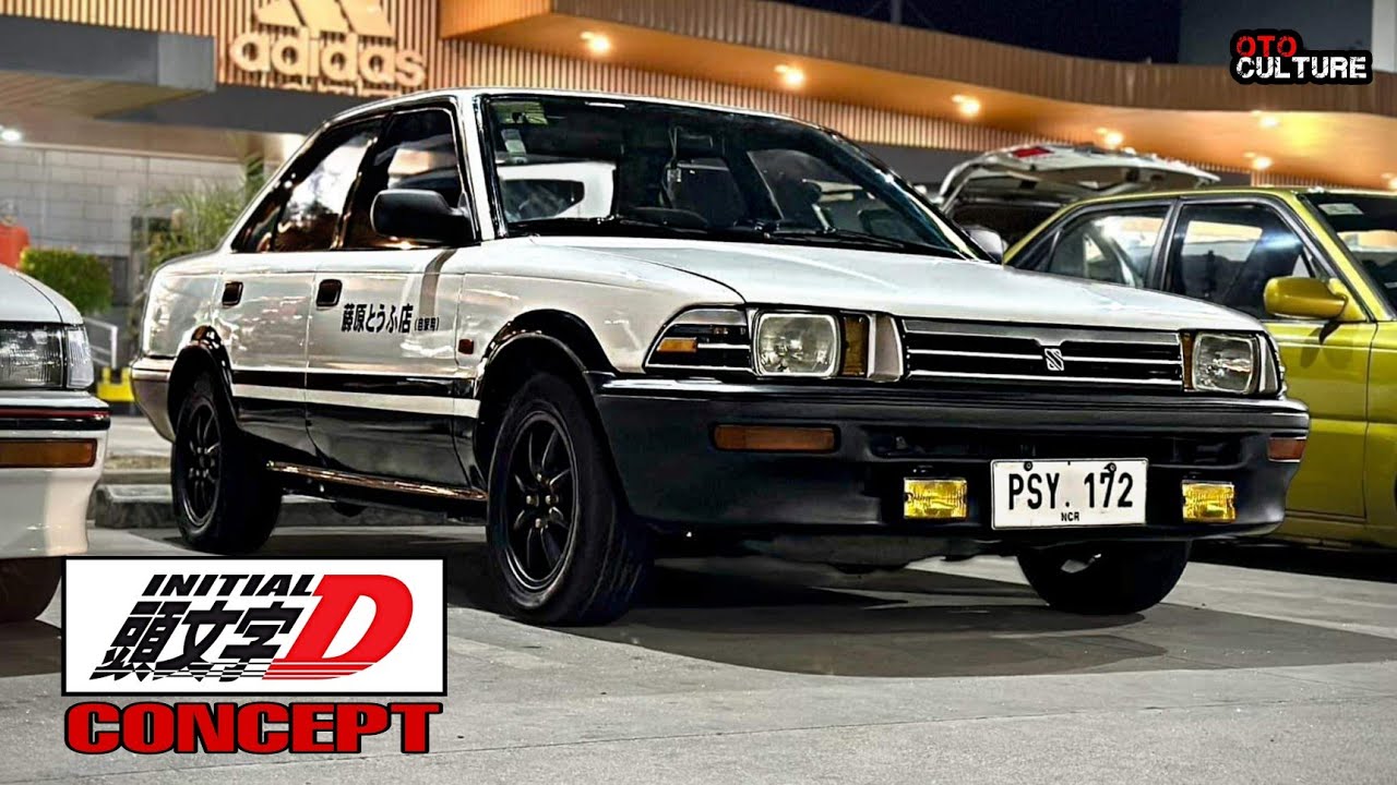 1990 Toyota Corolla AE92 "INITIAL D" Concept | OtoCulture - YouTube