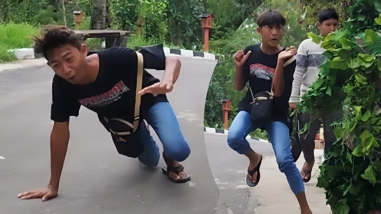 You Won't Stop Laughing !! Hilarious Bushman Prank Scared Everyone ...