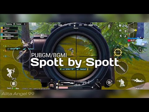 SPOTT BY SPOTT| PUBGM/BGMI GAMEPLAY SQUAD TEAMMATE PLAYTHROUGHT| ALITA ANGEL 99