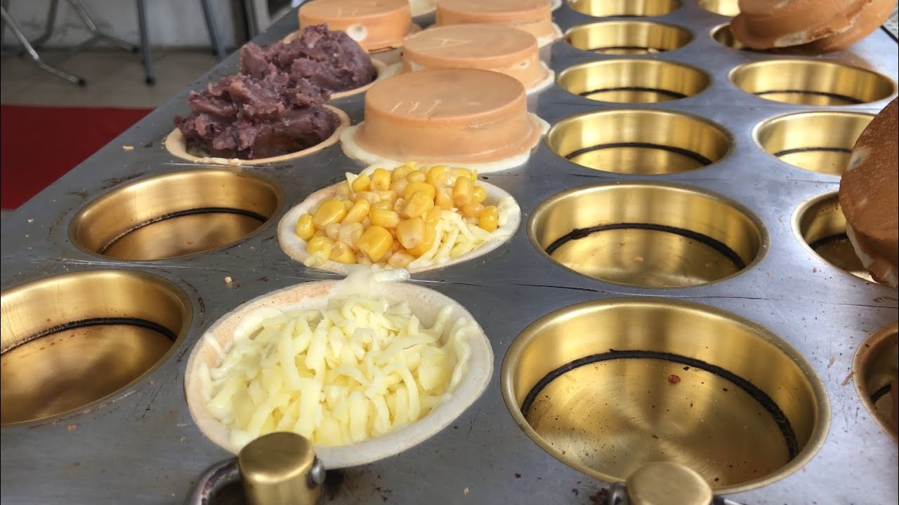 Taiwanese Red bean wheel pies / 台灣紅豆餅 / 大判焼き今川焼き- Taiwanese Street Food ...