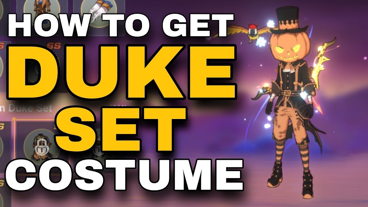 The Legend of Neverland: How To Get DUKE SET HALLOWEEN COSTUME ...