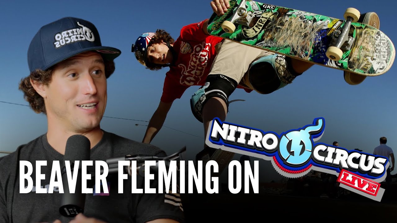How Pro Skater Beaver Fleming Joined Travis Pastrana's Nitro Circus! - YouTube