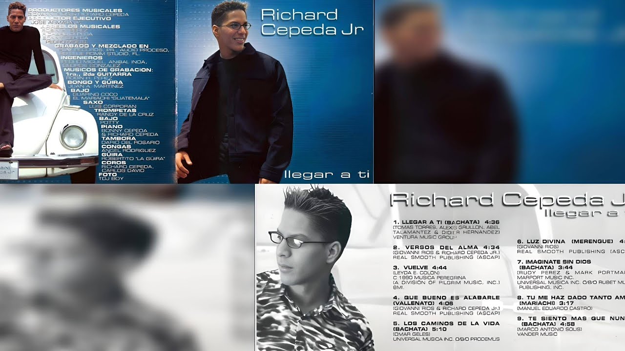 Richard Cepeda-Llegar a Tí, álbum completo - YouTube