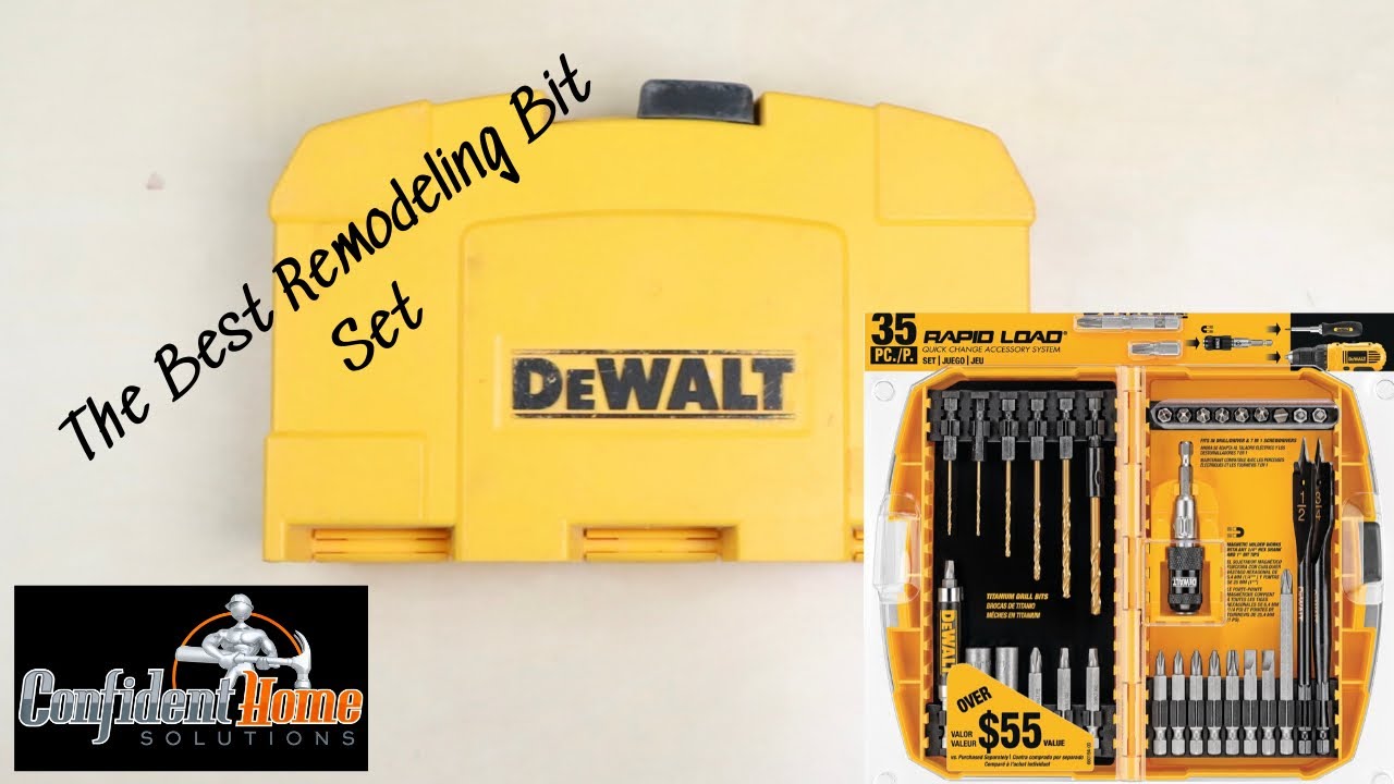 DeWALT’s bit set DW2530 Best Set for Remodelers? - YouTube