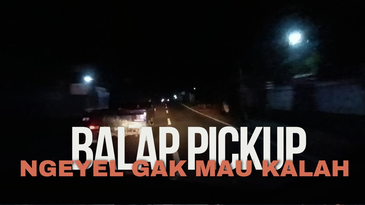wuling confero db keluar malam balap sama pick up sayur - YouTube