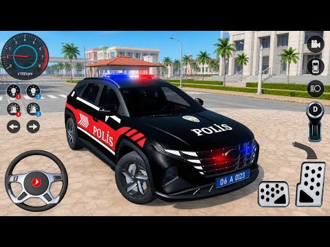Hyundai Tucson Türk Polis Arabası Sürüş Oyunu - Polis Oyunu 2025 #96 | Android Gameplay