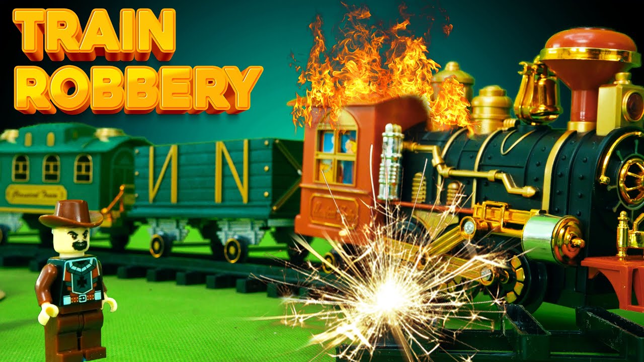 Two Cowboys Robbed a Super Train | The World Of Toys - YouTube