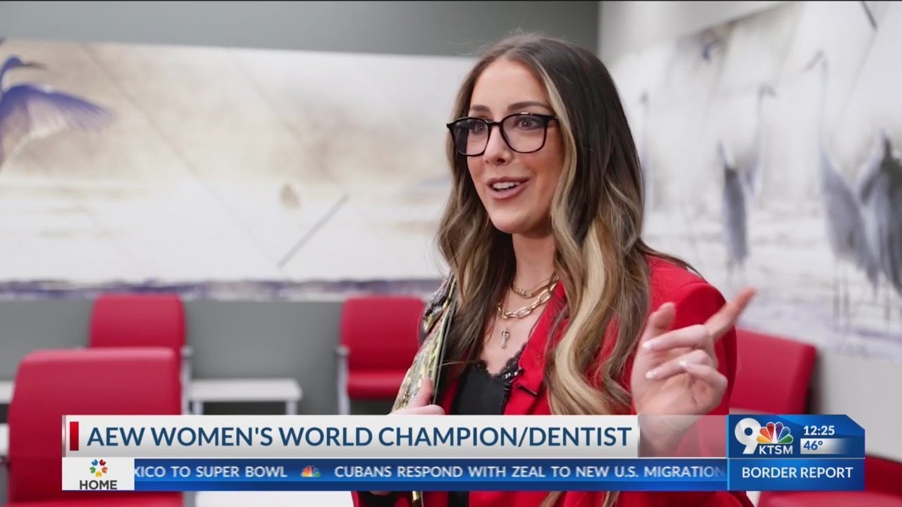 AEW Women'd world champion/dentist Dr. Britt Baker - YouTube