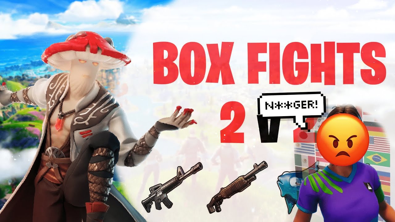 Raging Racist Teen Rage Quits - PANDVIL 2v2 Box Fights - YouTube