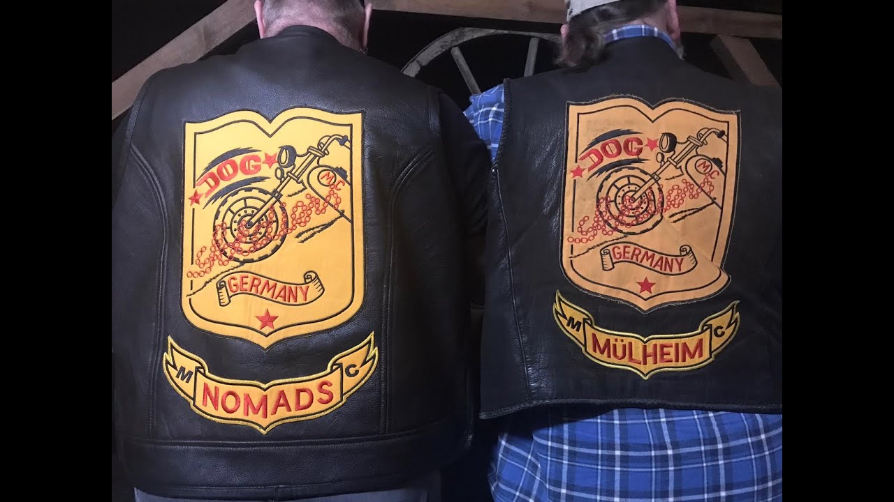 Patchover 21.12.19 (Dirty Old Bastards werden Dog Soldiers MC) - YouTube