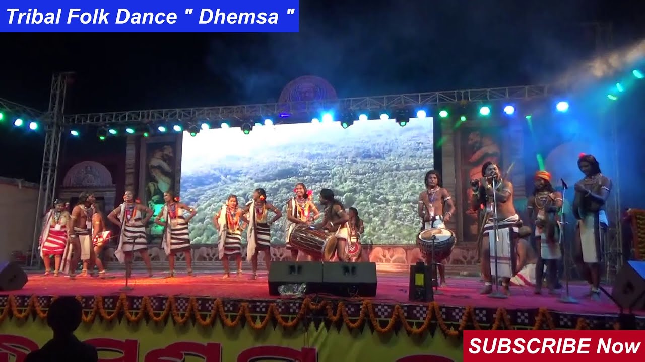Tribal folk Dance " Dhemsa " Rayagada || DAY 3 of Boudh Mahotsav 2020 ...