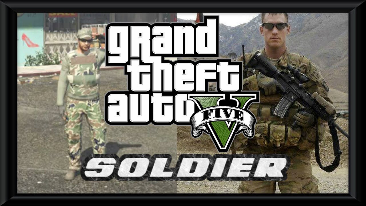 GTA 5 | Soldier Outfit Tutorial - YouTube
