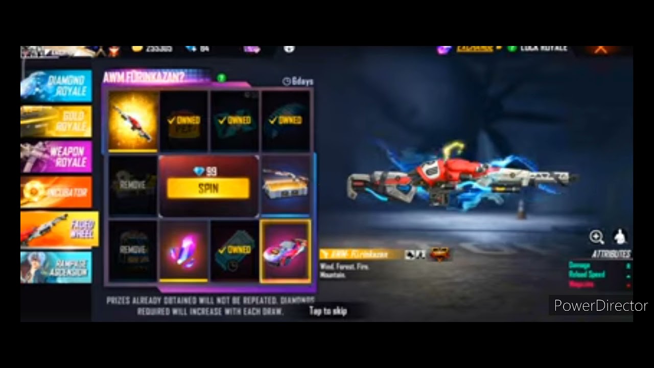 Spinning for new AWM|Iconic FF - YouTube