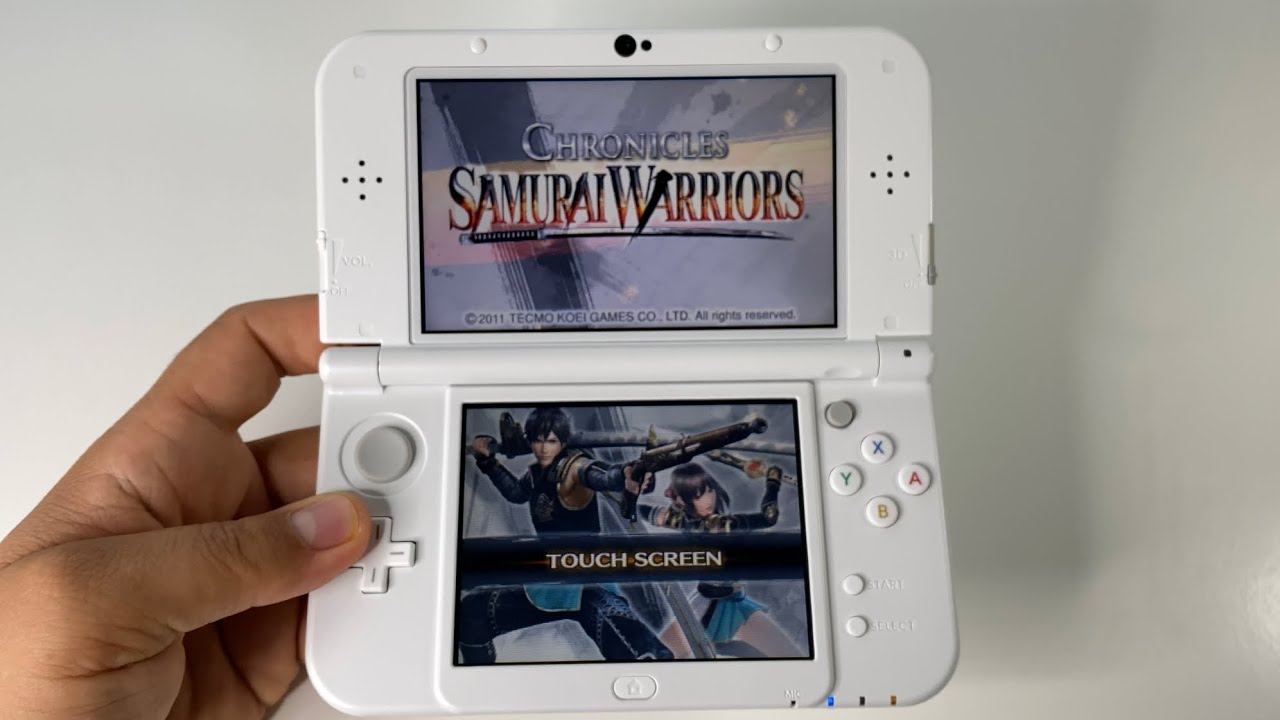 Chronicles Samurai Warriors | The New Nintendo 3DSXL handheld gameplay ...