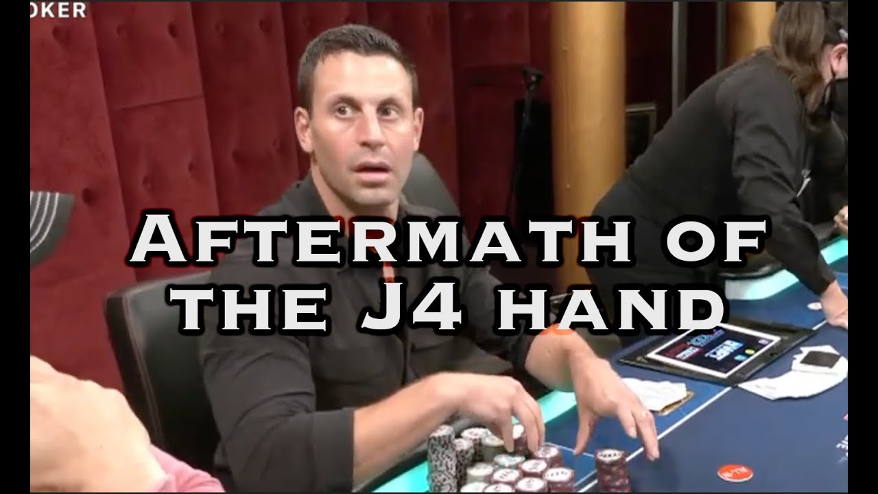 Aftermath of the J4 hand, part 2: Live analysis of behavior/dynamics ...