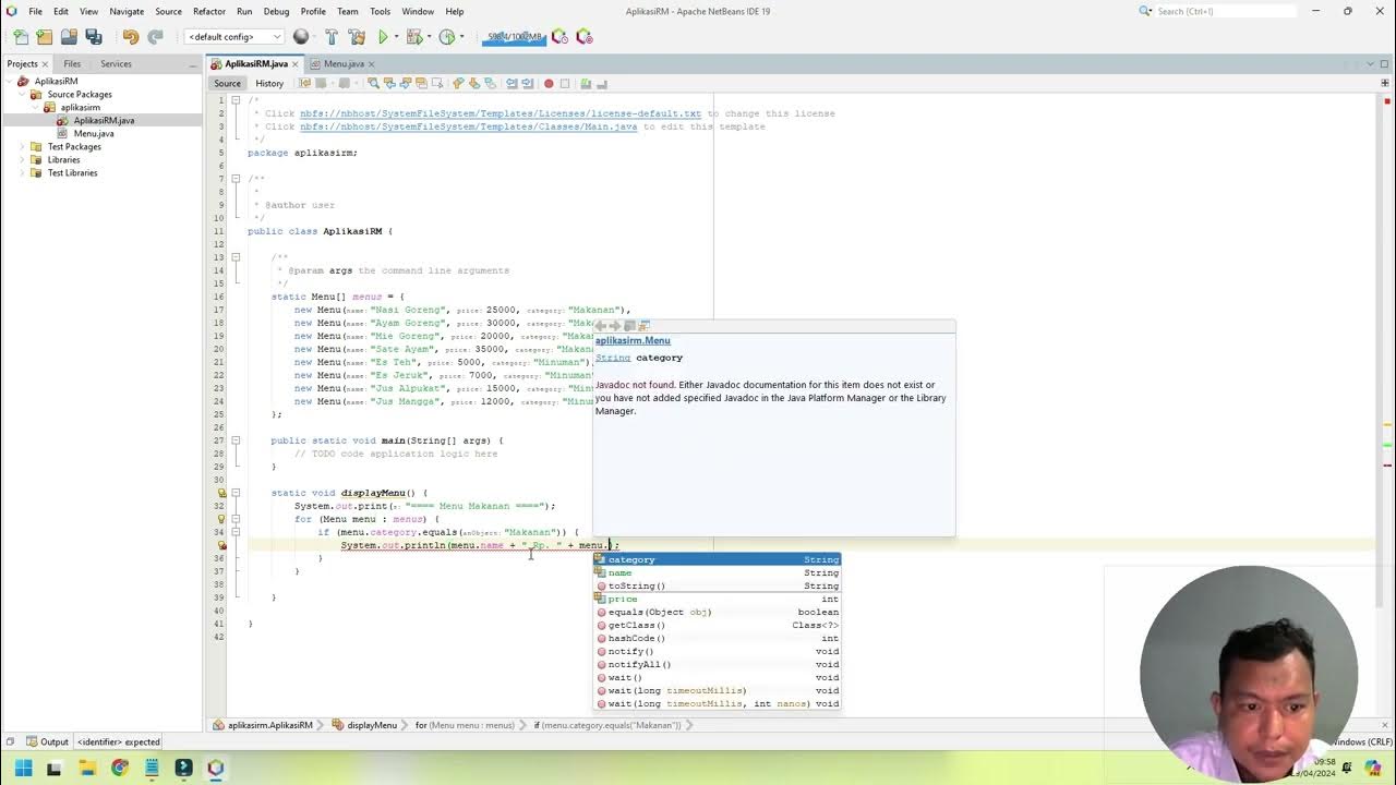 tugas 1 Pemrograman Berbasis Desktop - YouTube