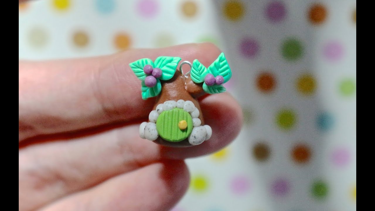 Spring Fairy House Polymer Clay Tutorial - YouTube