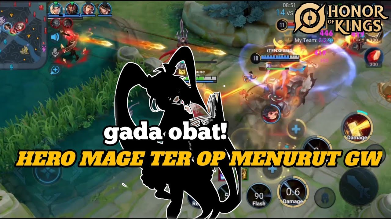 PAKE HERO MAGE ANDALAN DAMAGE NYA GA NGOTAK! AUTO WIN STREAK PAKE HERO INI - Honor Of Kings ...