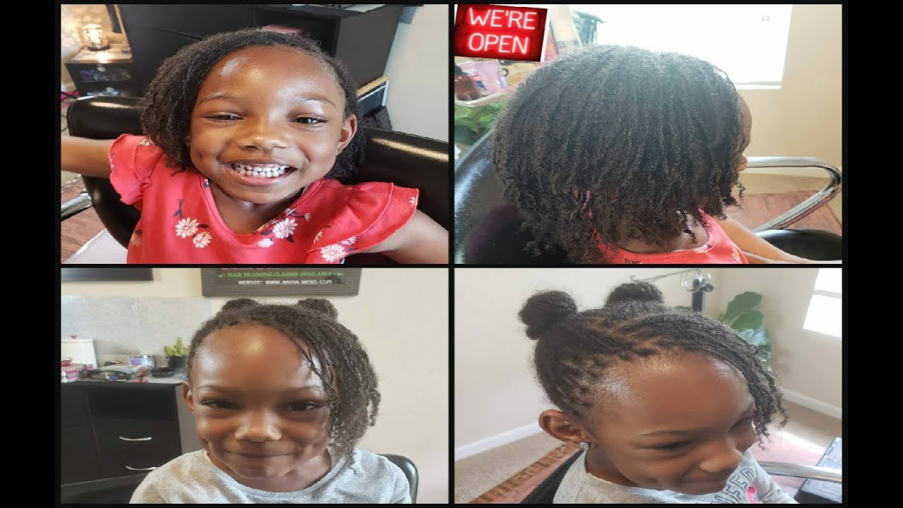 Kids Micro Braid Locs | Interlocked *Pics - YouTube